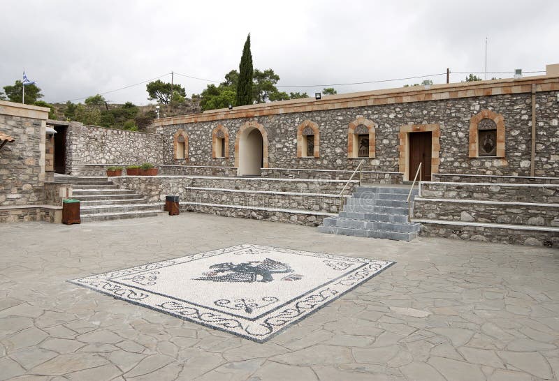 Moni Thari Monastery fotografering för bildbyråer. Bild av ...