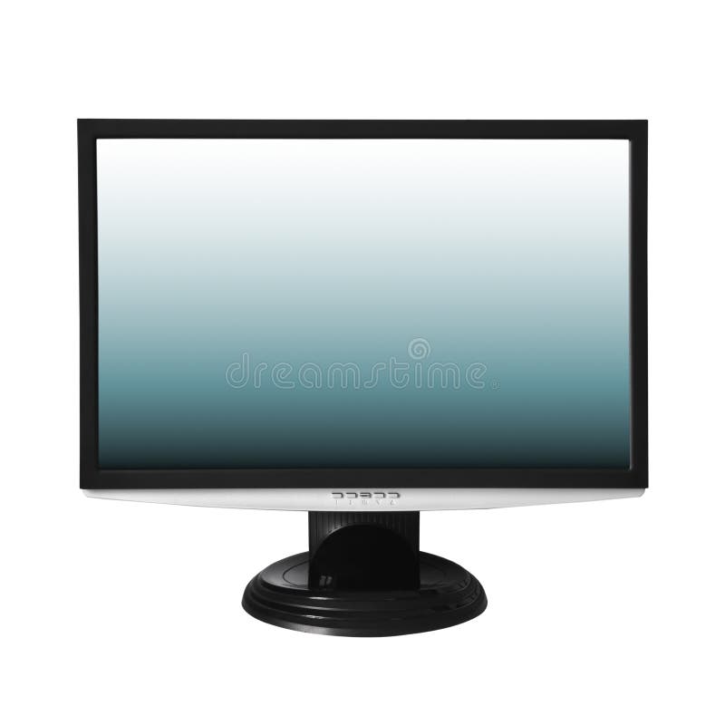 Water Monitor stock photo. Image of television, earth - 5242366