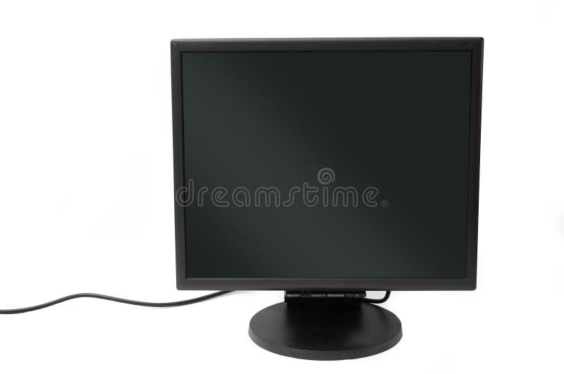 Monitor stock photo. Image of flatscreen, computer, electronics - 130244