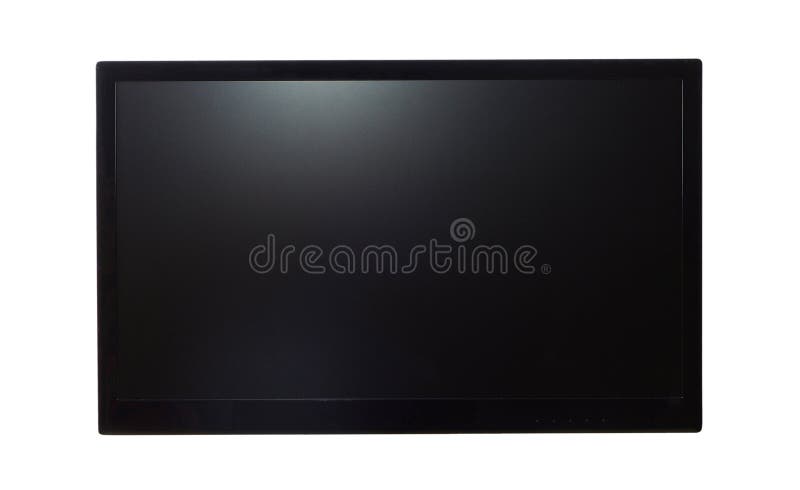 Real Broken Shuttered LCD TFT Monitor Panel Stock Photo - Image of ...