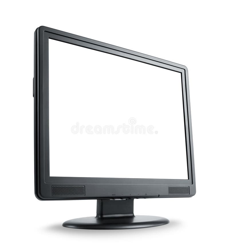 Computer monitor stock photo. Image of black, computer - 11021534