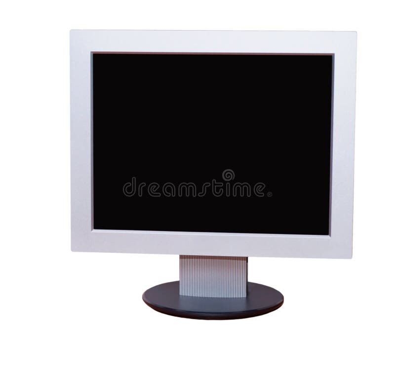 Monitor - desktop computer stock photo. Image of visual - 8145544