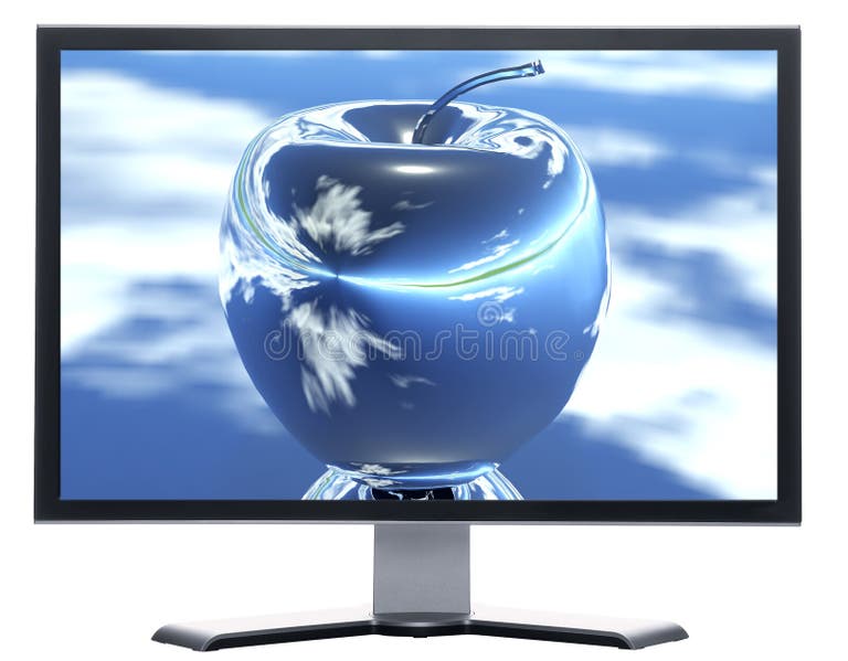 Apple Monitor Screen Stock Illustrations – 3,519 Apple Monitor Screen ...
