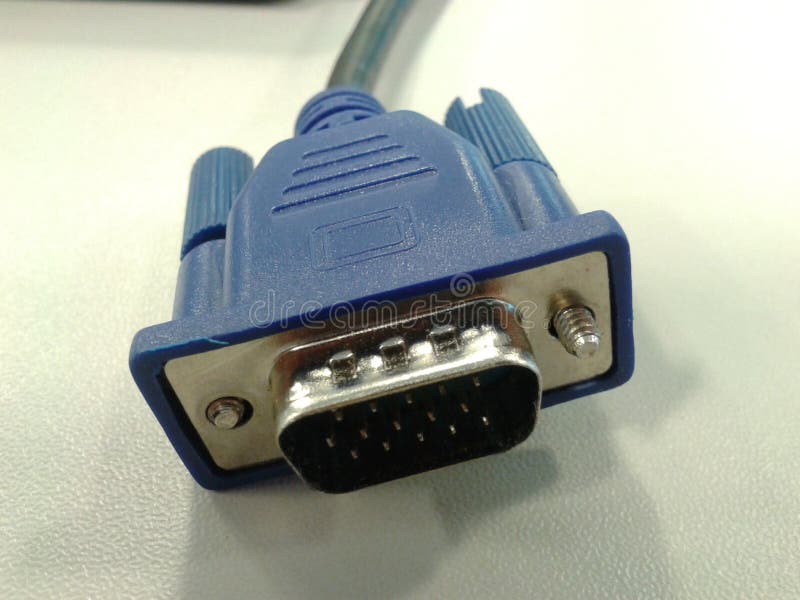 Monitor cable stock image. Image of plug, cable, screen - 44212063