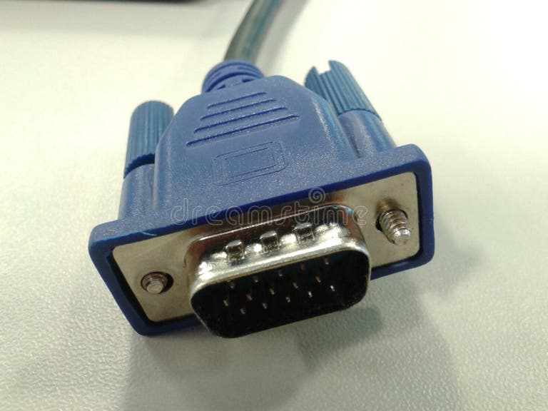 Monitor cable stock image. Image of plug, cable, screen - 44212063