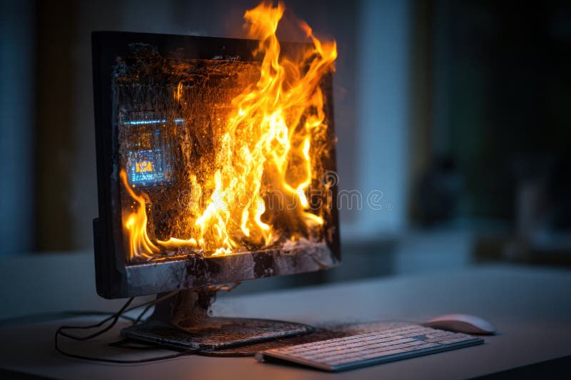 Monitor Fire Hydrant Nozzle on Standby Position Stock Image - Image of ...