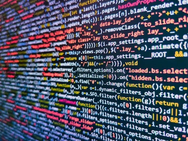 Monitor Closeup of Function Source Code. Programming Code Abstract ... Monitor Closeup of Function Source Code. Programming Code Abstract ...