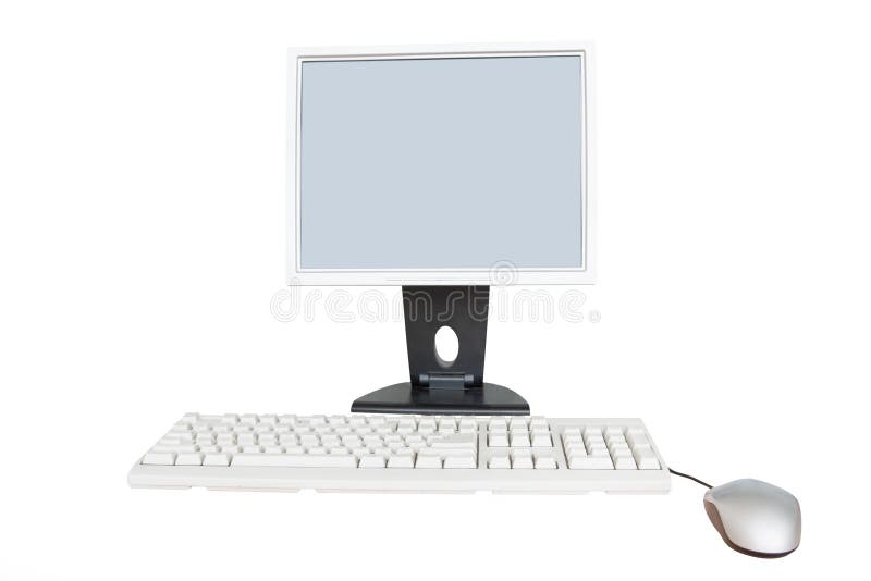 Monitor, Computer Mouse and Keyboard Stock Photo - Image of accessory ... Monitor, Computer Mouse and Keyboard Stock Photo - Image of accessory ...