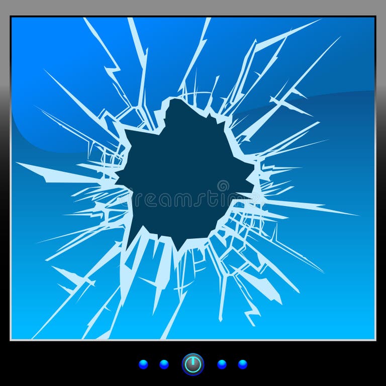 Crack Monitor Stock Illustrations – 1,337 Crack Monitor Stock ...