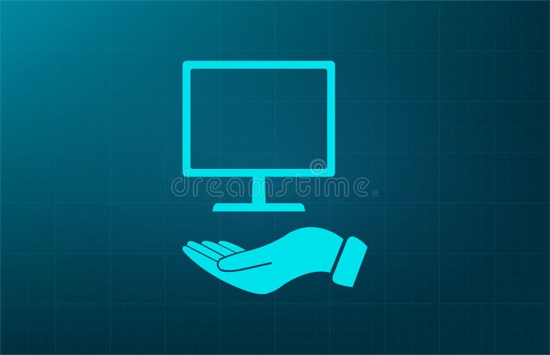 Vector Illustration, Blue Background Stock Vector - Illustration of ...