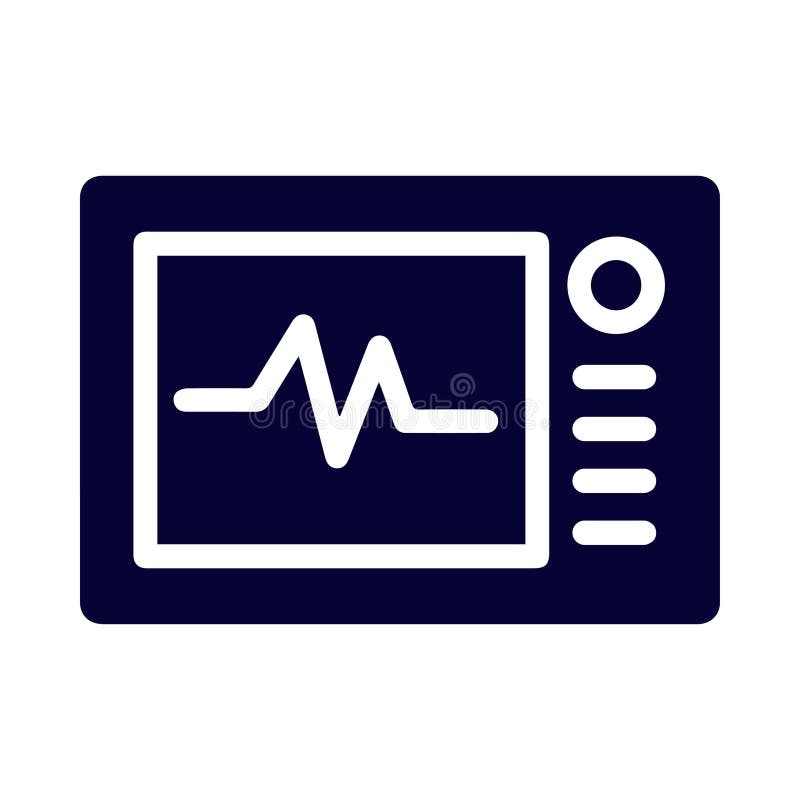Monitor, Heart Beat, Heart Beat Monitor, Medical Equipment Icon Stock ...