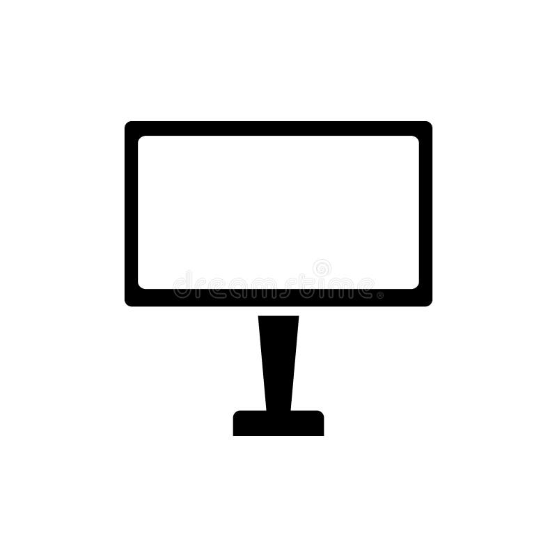 Lcd display icon stock illustration. Illustration of button - 25394976