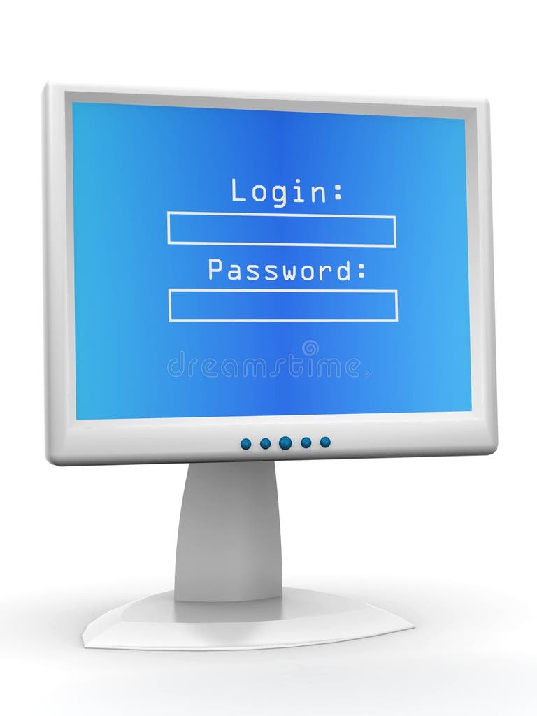 Password Monitor Stock Illustrations – 13,234 Password Monitor Stock ...