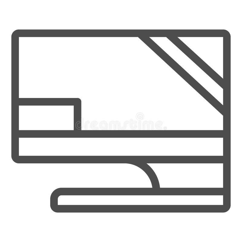 Monitors Line Icon Stock Illustrations – 568 Monitors Line Icon Stock ...