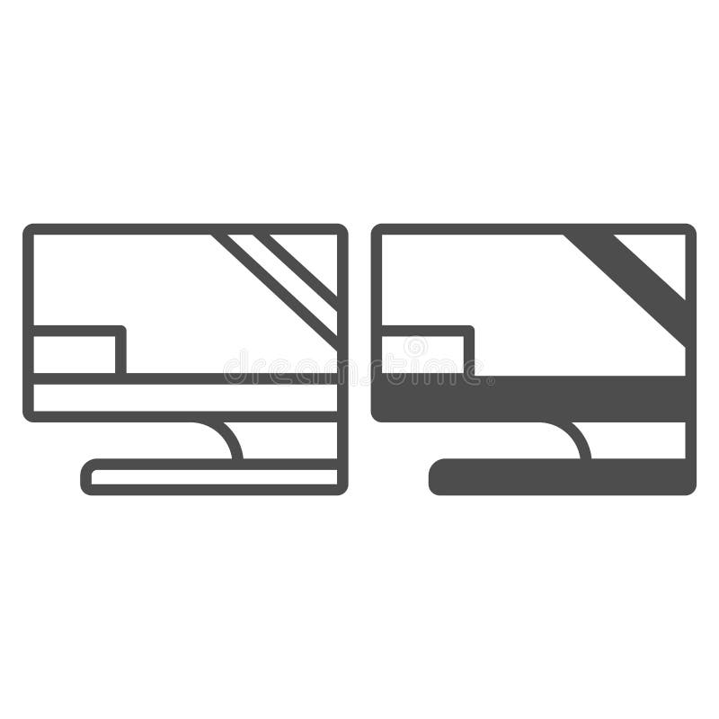 Monitors Line Icon Stock Illustrations – 568 Monitors Line Icon Stock ...