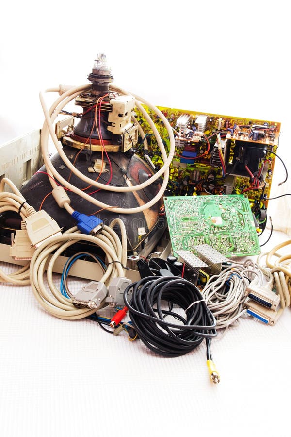 Old Computer Parts stock image. Image of disk, disorder - 77938857