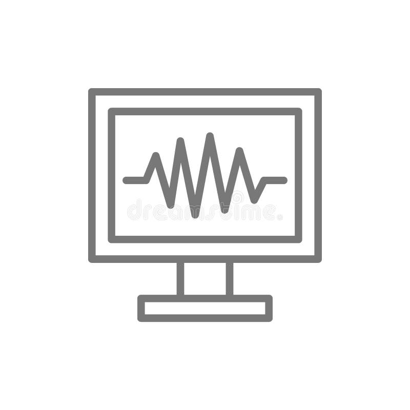 Desktop Computer with Warning Sign, Screen Error, Notification, Laptop ...