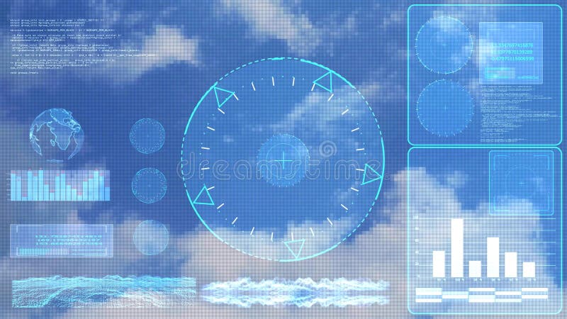 Monitor Radar Investigate Digital Technology with Element Monitoe of ...