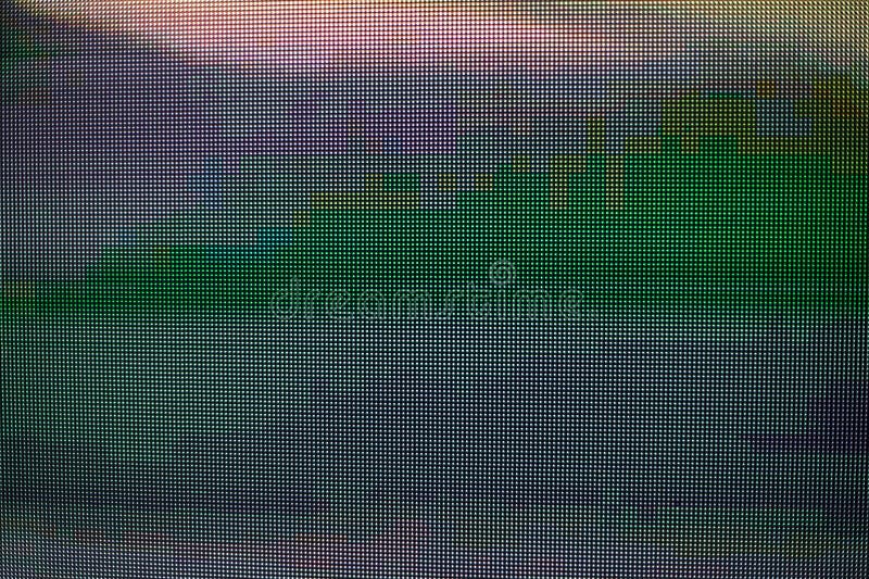The Monitor Screen is Too Close. Screen Matrix Stock Image - Image of ...