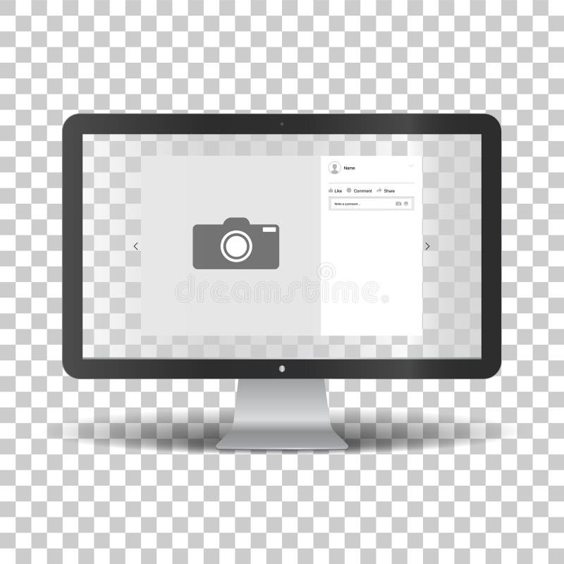 New Vector Smartphone Template for Web Interface, App Demo Mockup. No ...