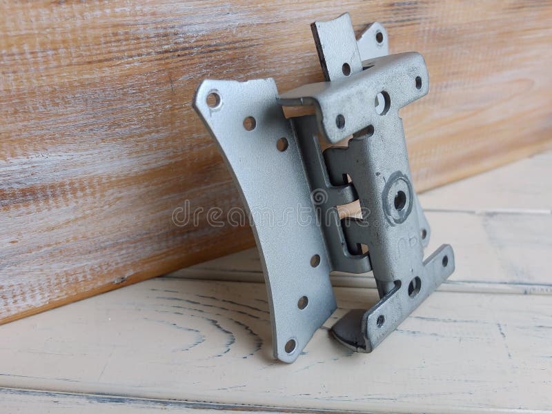 Support Monitor Wall Mount Bracket Stock Image - Image of flat, repeat ...