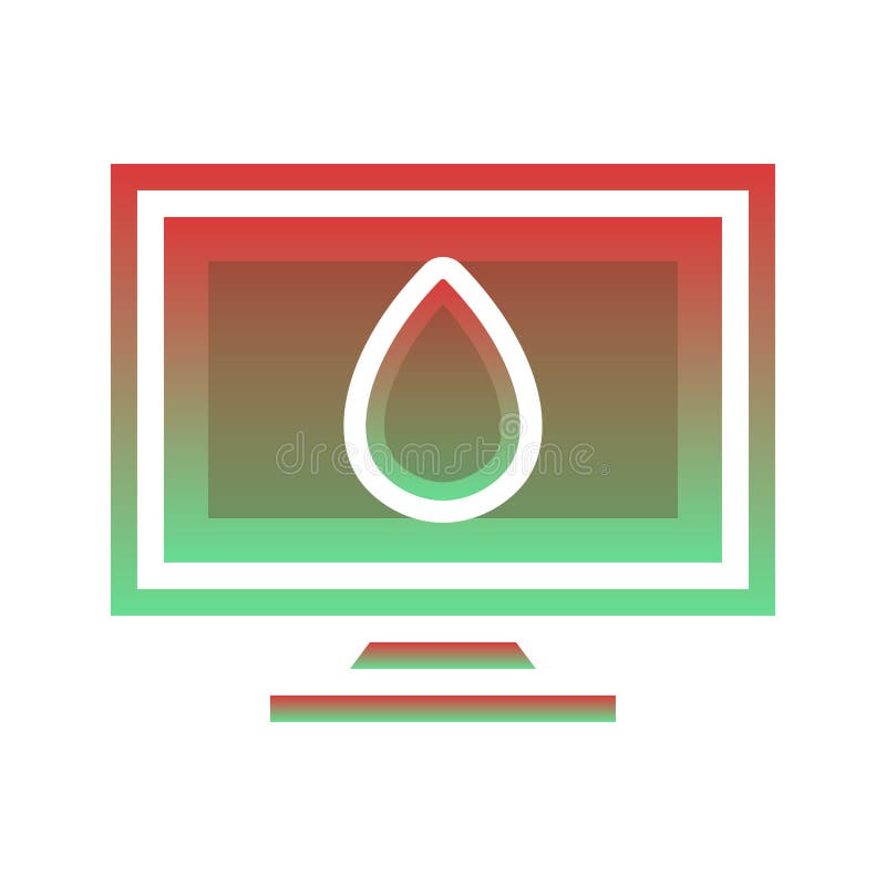 Computer Monitor Water Splash Stock Illustrations – 39 Computer Monitor ...
