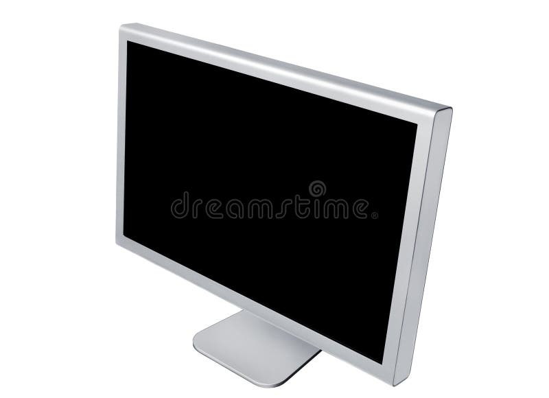 Blank PC monitor with path stock photo. Image of copy - 22767700