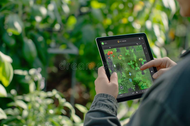 Monitoring Made Simple with Smart Apps. an Unrecognisable Man Using a ...