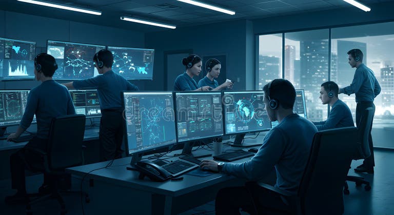 Monitoring of Network Data and Global Security Operations Center with ...