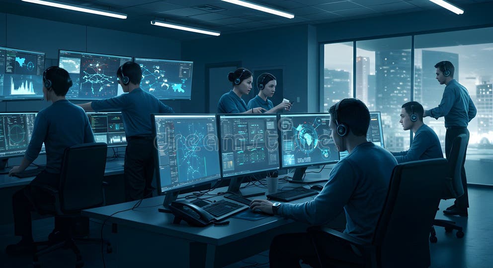 Monitoring of Network Data and Global Security Operations Center with ...