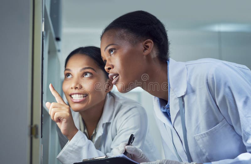 Monitoring the Results of Multiple Tests. Two Scientists Working in a ...