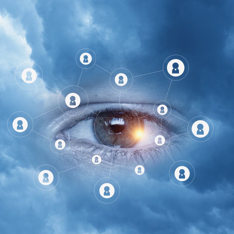 Monitoring Network - Concept Stock Photo - Image of communication ...