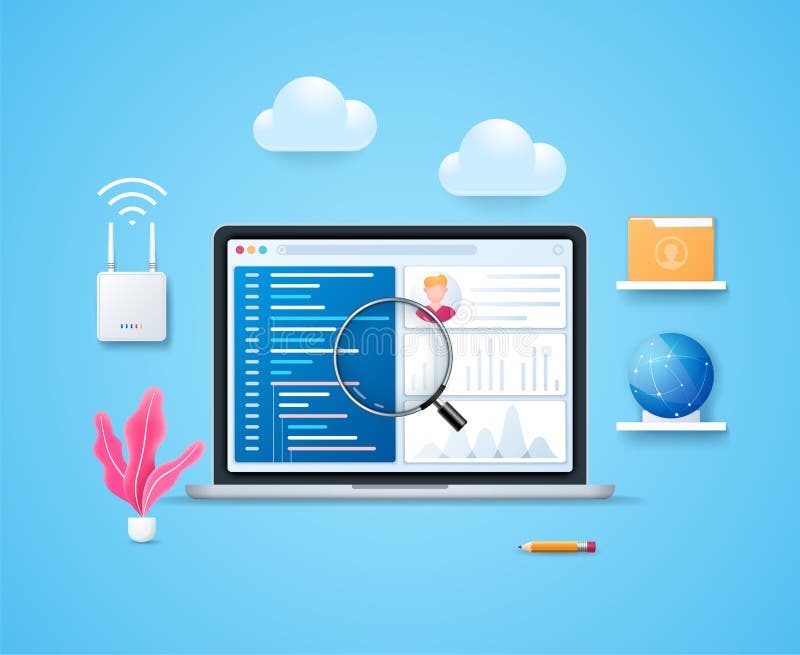 Remote Monitoring Center Stock Illustrations – 300 Remote Monitoring ...