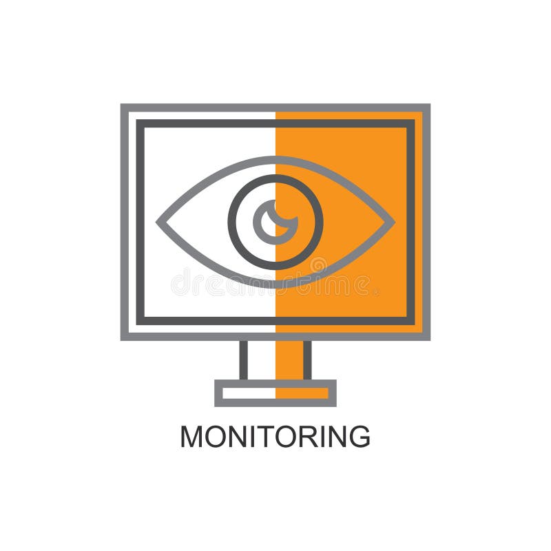 Monitoring Eyes Stock Illustrations – 391 Monitoring Eyes Stock ...