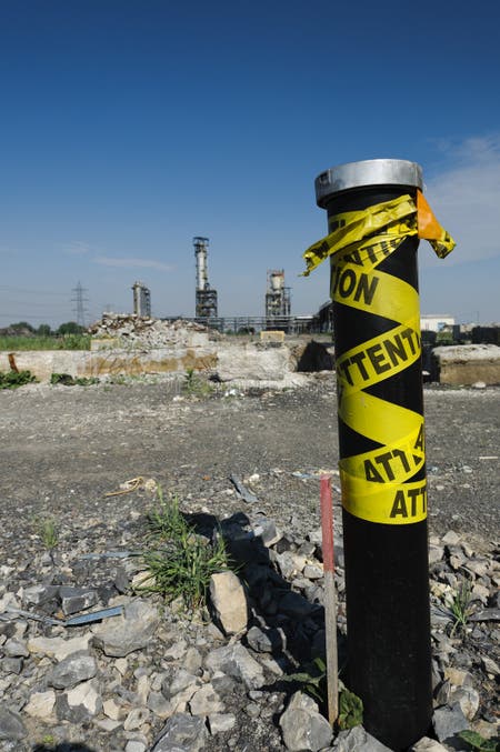 Monitoring well stock image. Image of investigation, characterisation ...