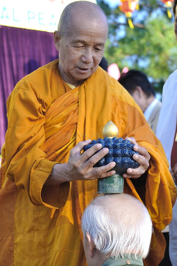 Monk editorial photo. Image of green, peace, deity, jade - 13571726