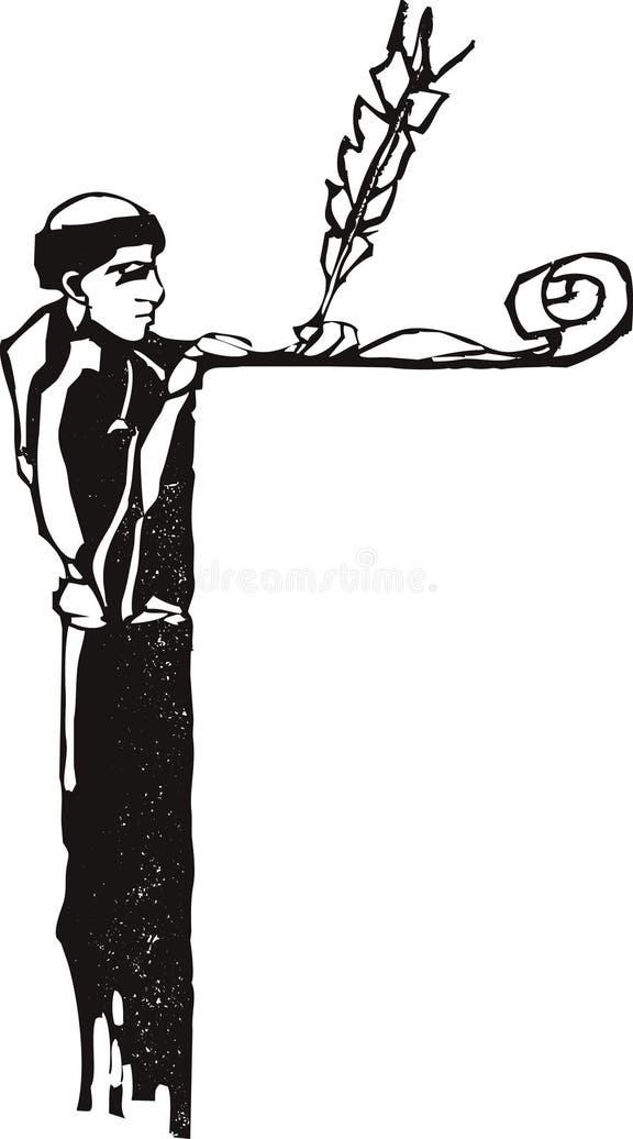 Woodcut Monk Stock Illustrations – 71 Woodcut Monk Stock Illustrations ...