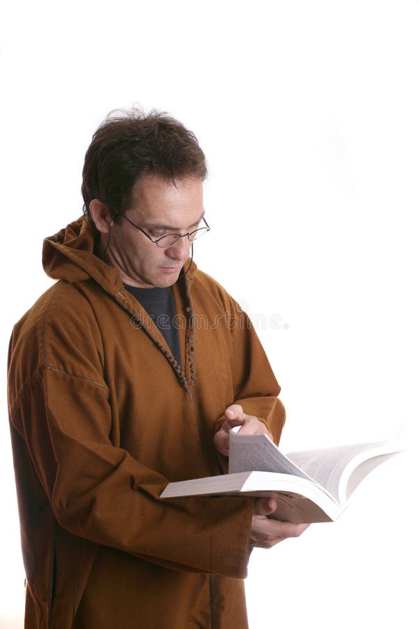 Monk stock photo. Image of faith, interest, library, aspiration - 9043294