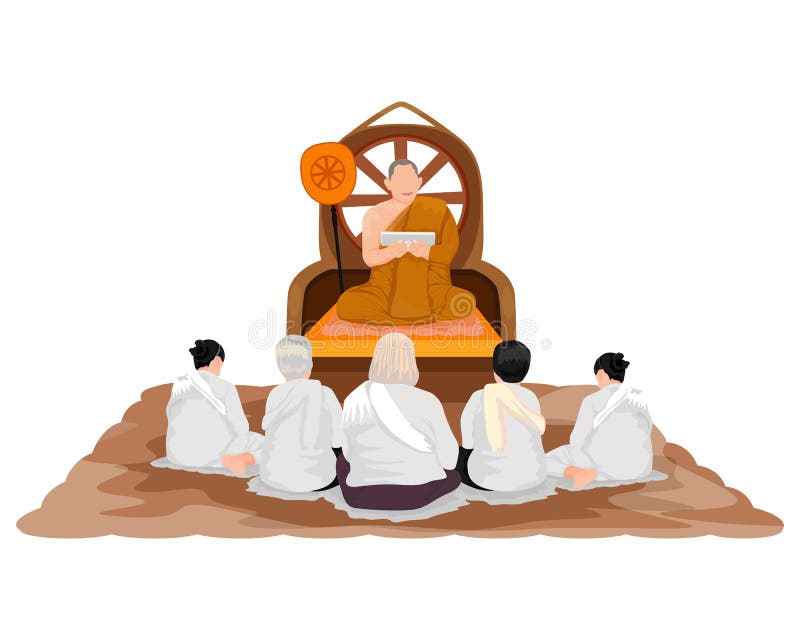 The monk stock vector. Illustration of cartoon, illustration - 103811718