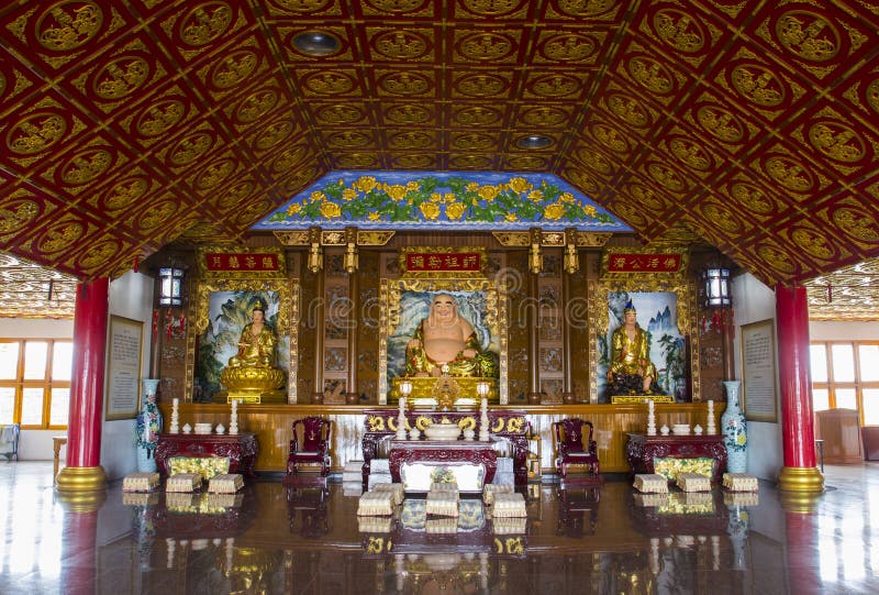 Monk and Chinese Master Statue Stock Image - Image of buddhism ...