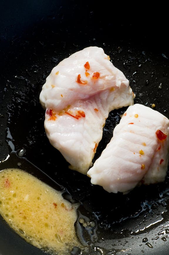 Monk fish stock photo. Image of gourmet, fish, liquid - 9861220