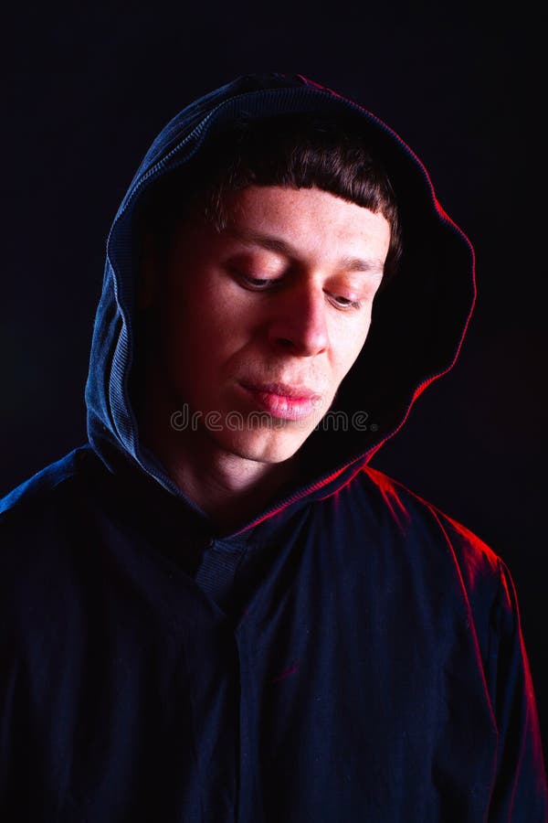 Weird monk or priest stock photo. Image of addicted, spiritual - 21931222