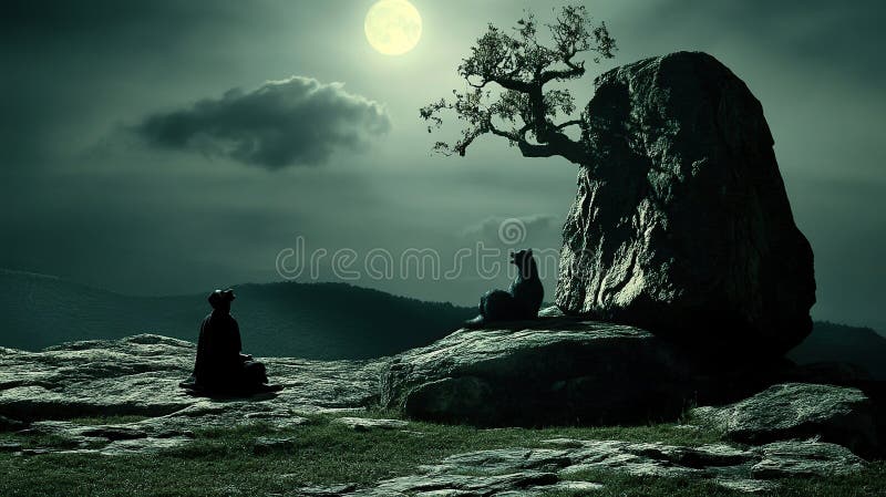 Meditating Wolf Stock Photos - Free & Royalty-Free Stock Photos from ...