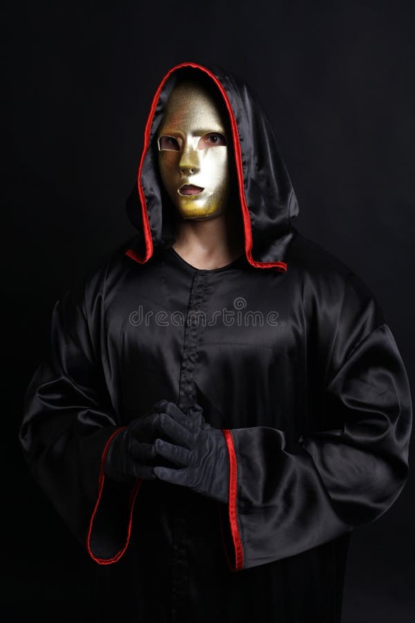 Evil monk stock image. Image of creepy, character, murderer - 6479131
