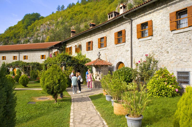 Monk S Cell in Moracha Monastery in Montenegro Editorial Image - Image ...