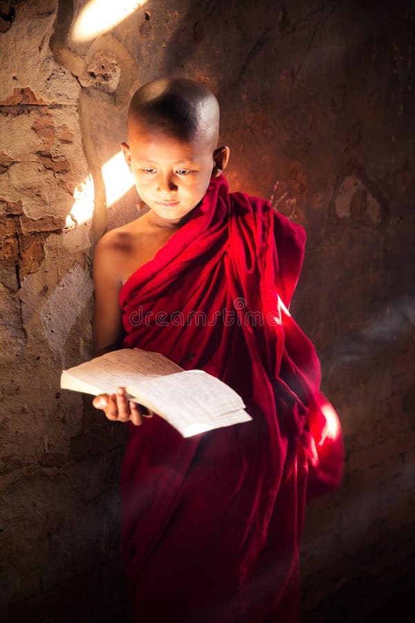 Monk Study in Temple by Read a Book Editorial Photography - Image of ...