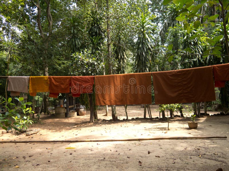 Monk uniform stock image. Image of time, uniform, calm - 27336955