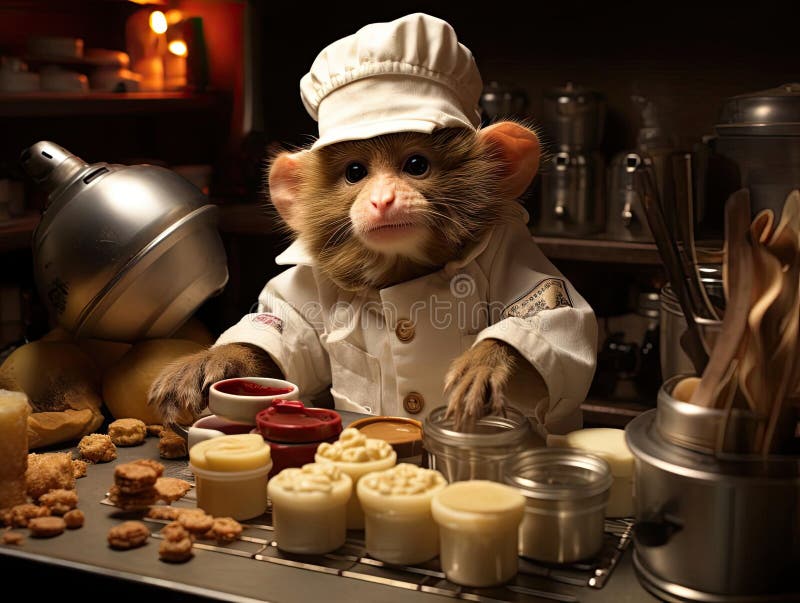 Cooking Monkey Stock Illustrations – 231 Cooking Monkey Stock ...