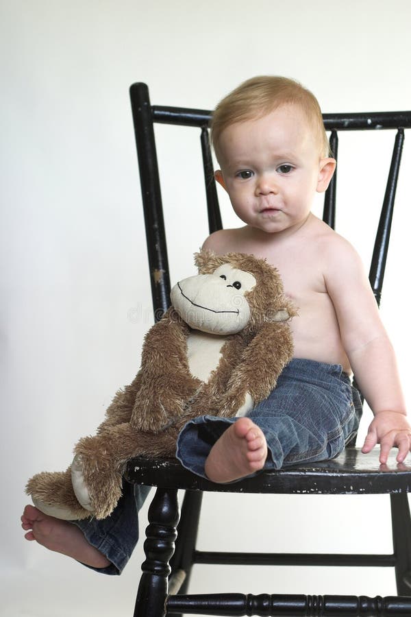 Monkey Boy stock photo. Image of good, cuddly, face, gorgeous - 3393218