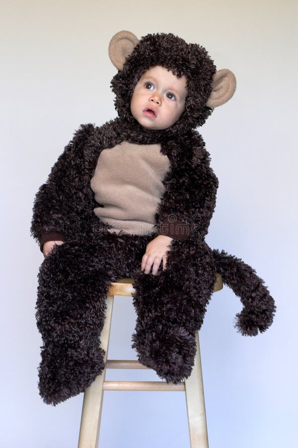 Monkey Boy stock photo. Image of good, cuddly, face, gorgeous - 3393218